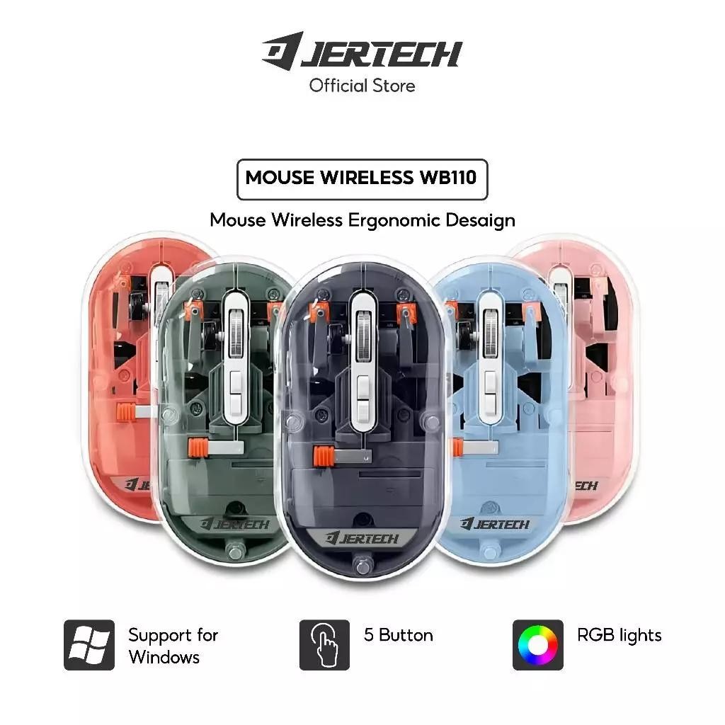 ATLAS JERTECH WB110 Wireless Mouse | Ergonomic Design, 5 Buttons, 1600 ...
