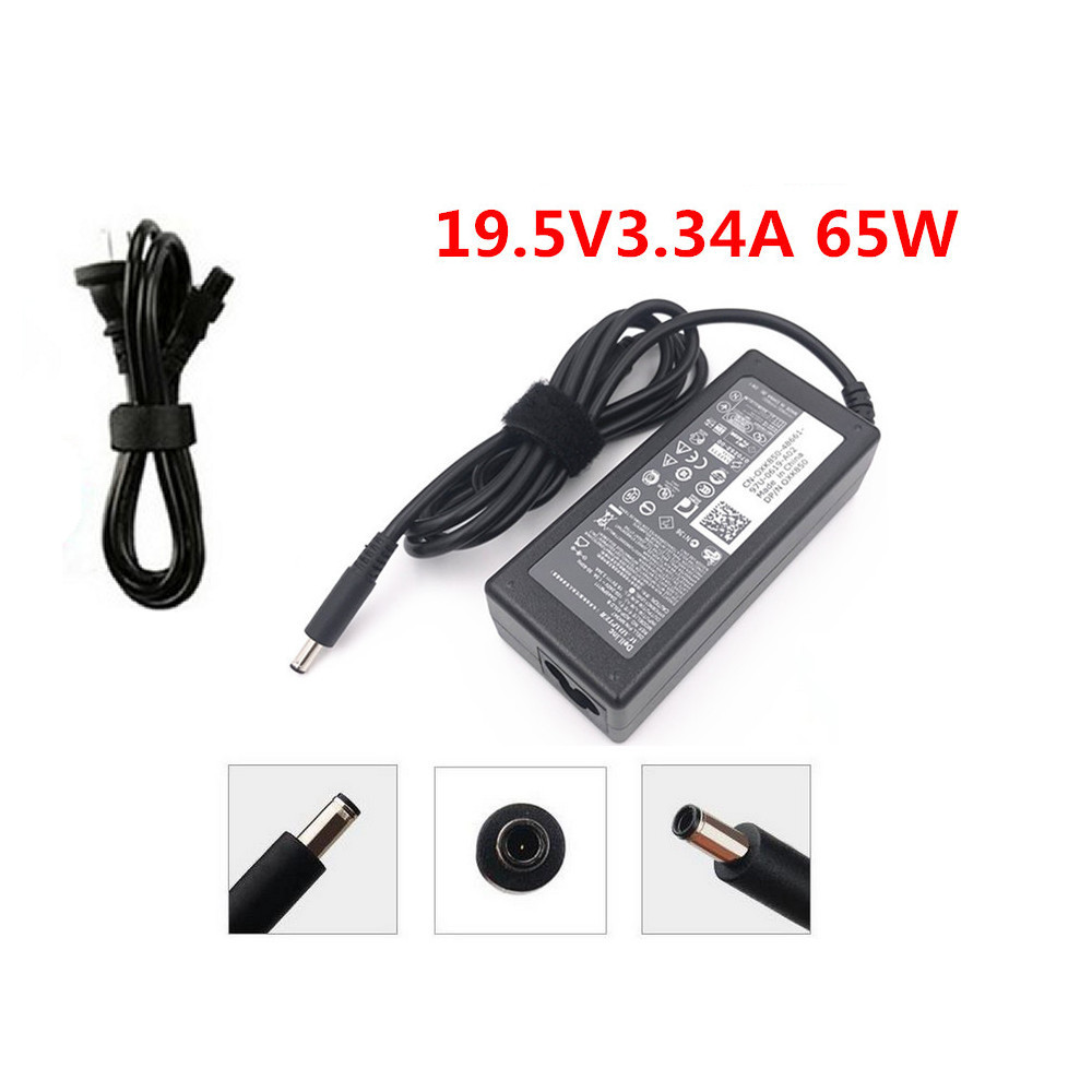 Dell Adapter Imported 19.5V/3.34A 65W Head Size 4.5*3.0 mm Charging ...