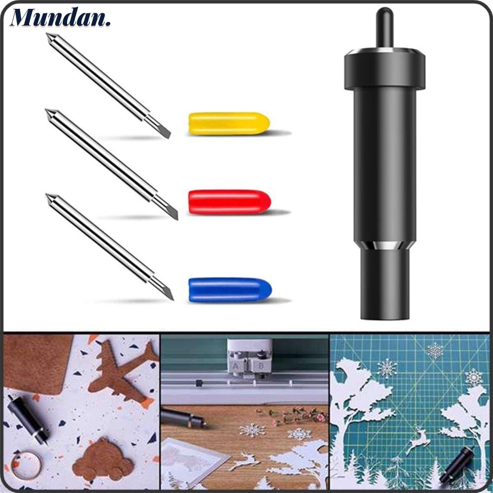 MUNDAN Deep Cut Blades, 30 45 60 Degree Metal Plotter Blades ...