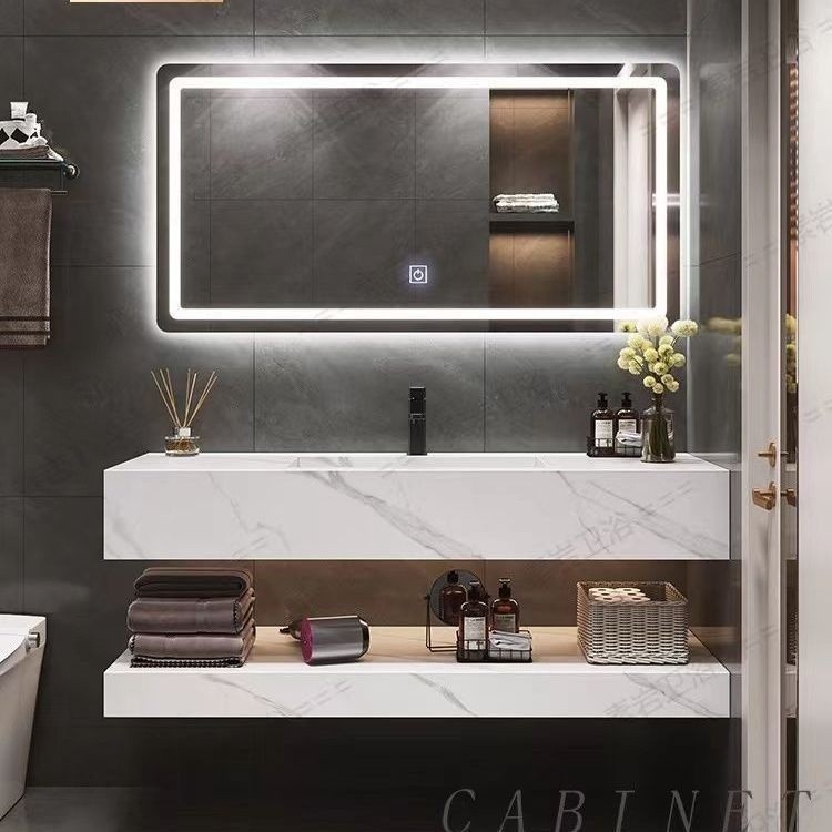 Calami Modern Simple Bathroom Cabinet Combination Bathroom Set Bathroom ...