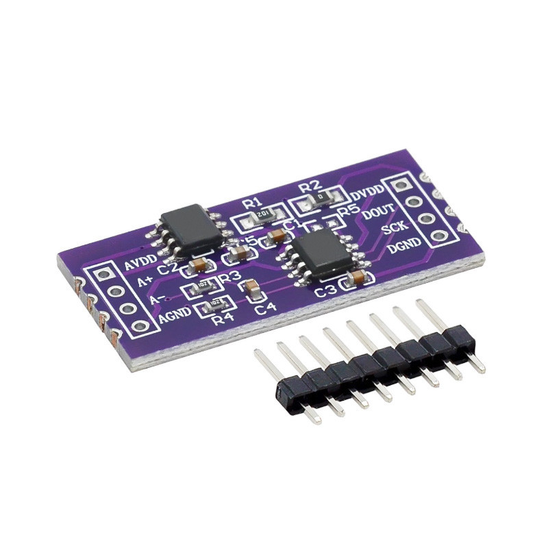 CS1237 24 bit ADC module onboard TL431 external reference chip single channel weighing sensor 24 ...