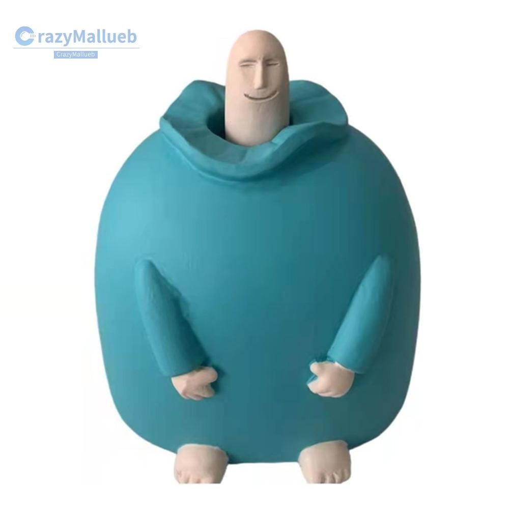 Funny Finger Gesture Statues Crafts Smile Middle Finger Figurine for ...