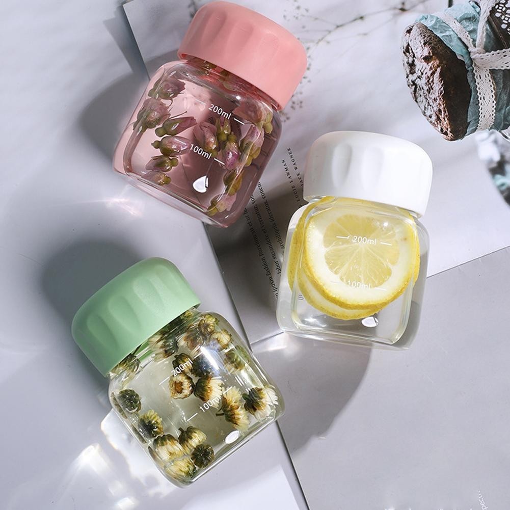 Fat Fat Glass Mini Bottle Small Bottle Cute Water Bottle Mug Water Cup ...