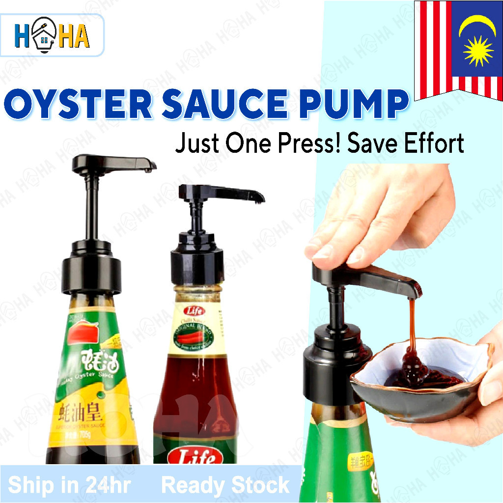 Oyster Sauce Pump Head Chili Tomato Sauce Bottle Mouth Squeezer Soy ...