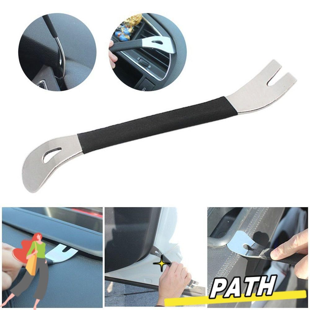 PATH Crowbar, Stainless Steel Trimming Tool Level Pry, Durable Black ...