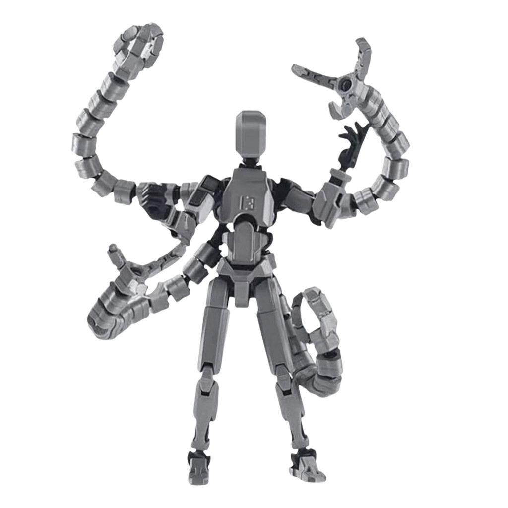 Articulated Action Figure 3d Printed Action Figure Flexible Robot ...