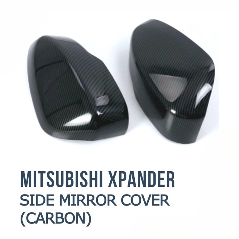 Mitsubishi Xpander/Xpander Cross Car Side Mirror Cover Carbon Fiber ...
