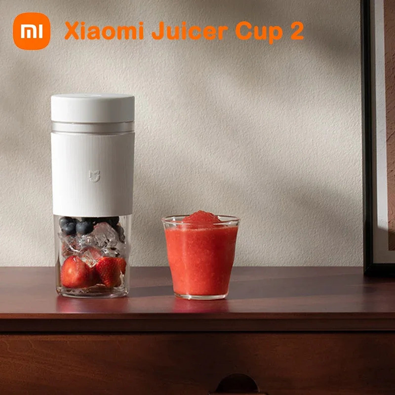 2024 Xiaomi Mijia Portable Juicer Cup 2 Fruit Blender Machine Mini ...