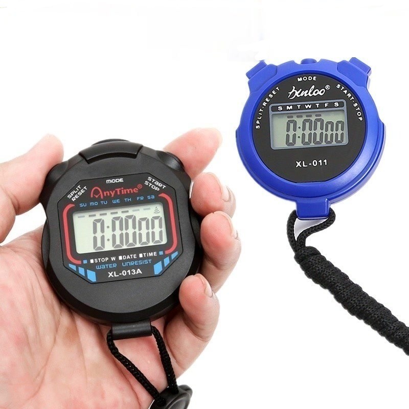 Sports Stopwatch Timer Electronic Stopwatch Plastic Digital Stop Watch ...