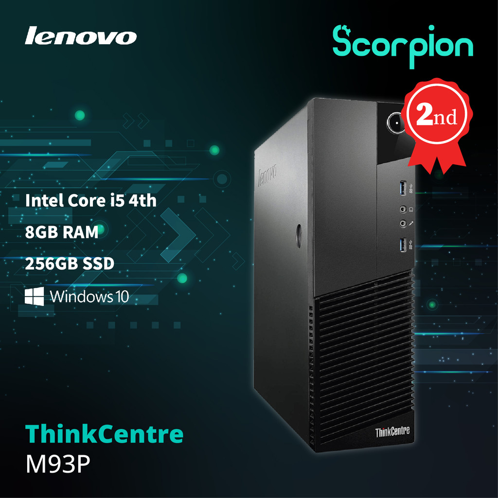 Lenovo ThinkCentre M93P SFF PC Desktop ( 2nd ) | Shopee Singapore