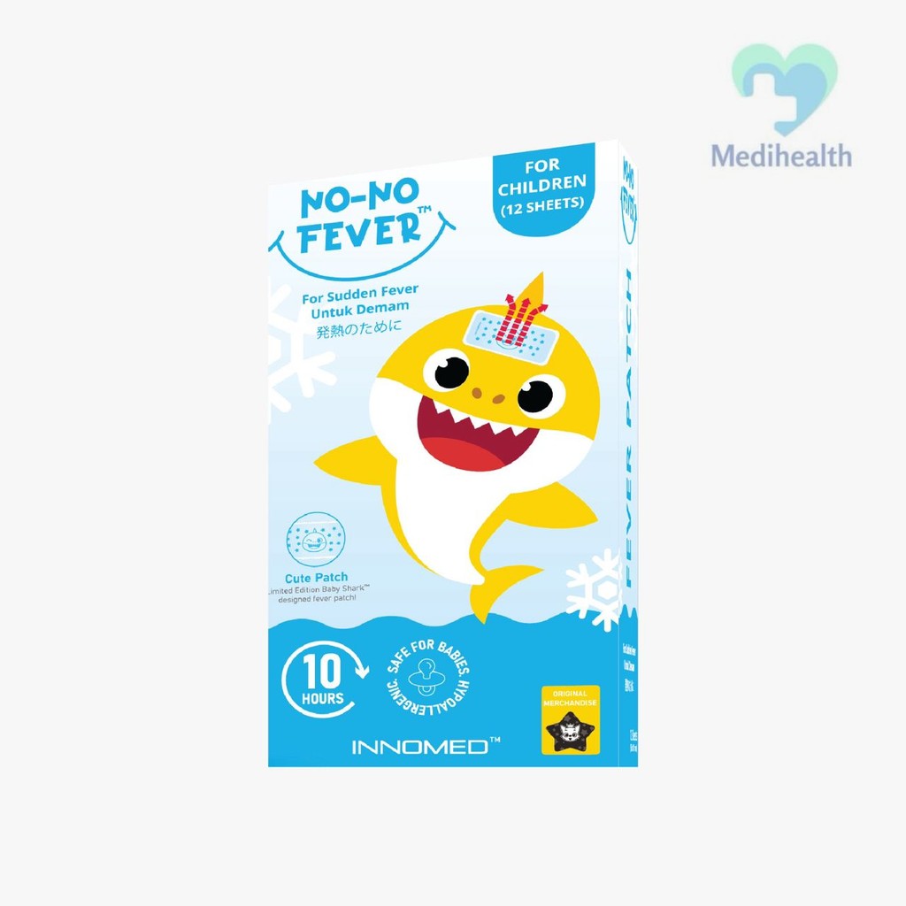 NO-NO FEVER PATCH - CHILDREN (12'S) | Shopee Singapore