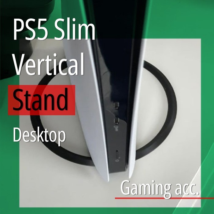 Ps5 Slim Base Vertical Stand Playstation Dock Bracket Mount Holder ...