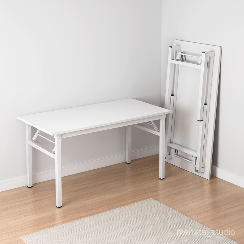 Foldable Table Folding Table Long Square Simple Folding Table Computer ...