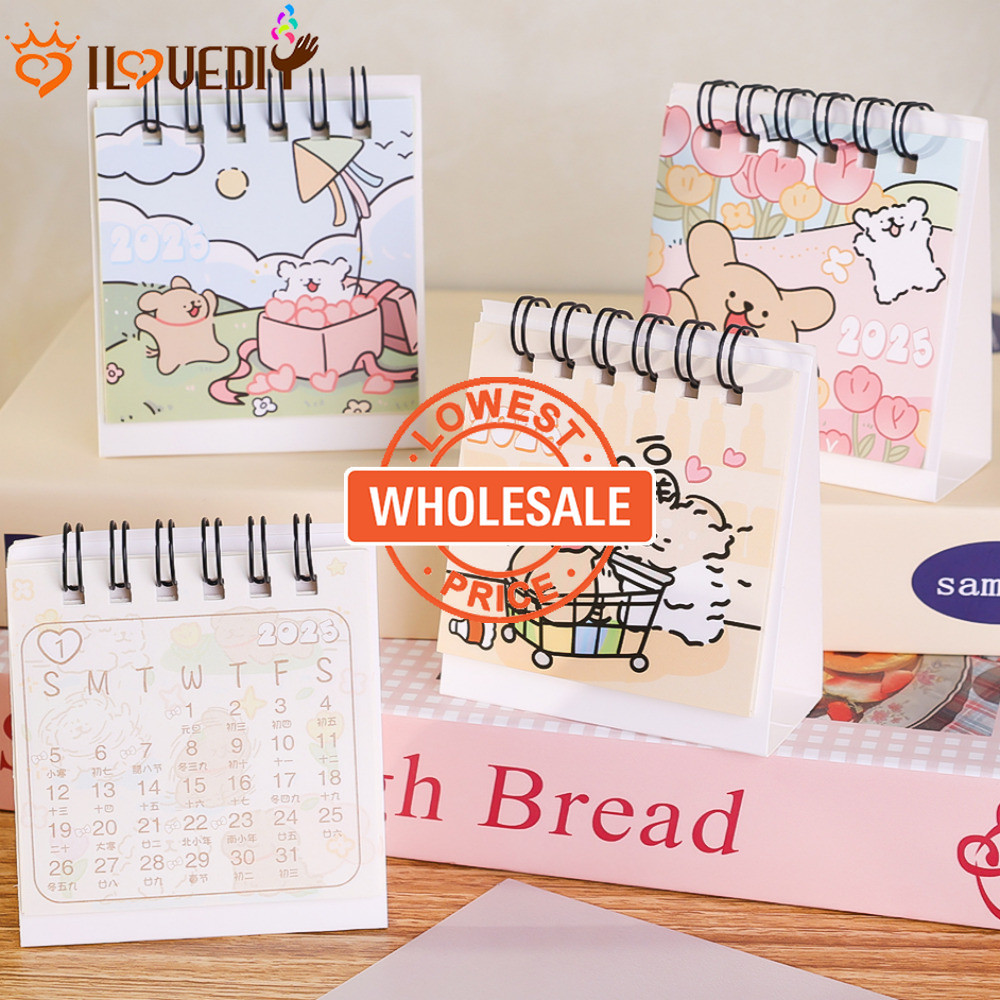 [ Wholesale Prices ] 2025 Cartoon Theme Desk Calendar - Student ...