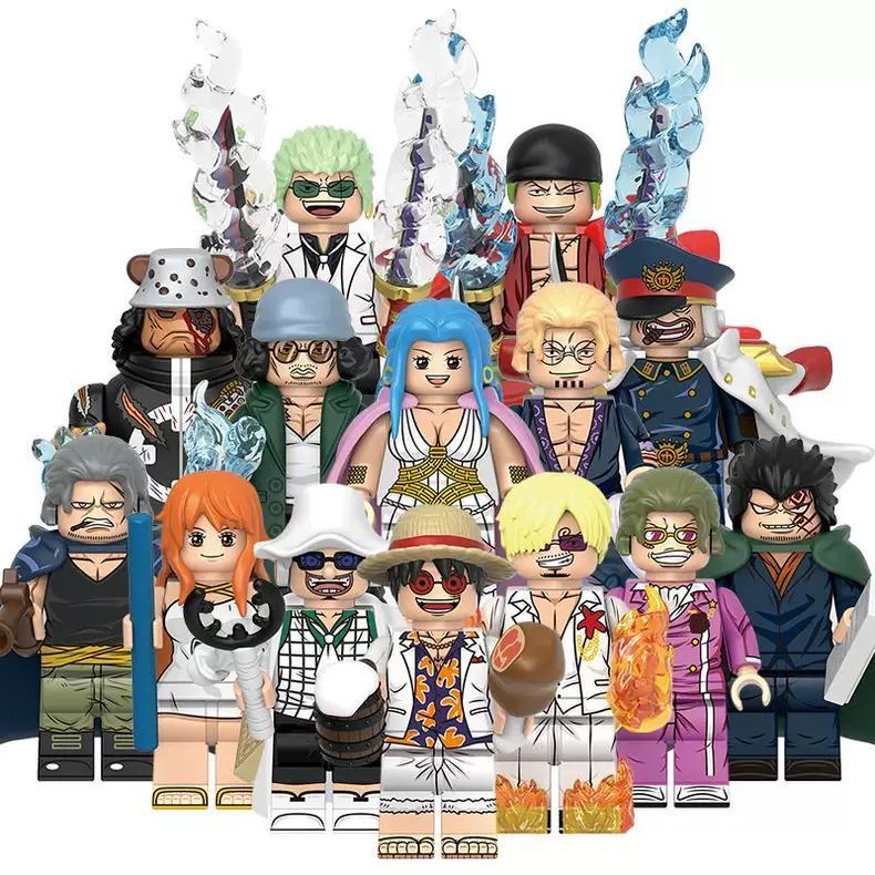 SG Compatible Lego Building Blocks Minifigure One Piece Zoro Big Bear ...