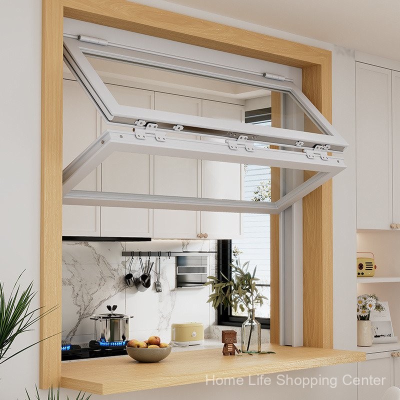 Folding window aluminum alloy up and down folding window can hover ...