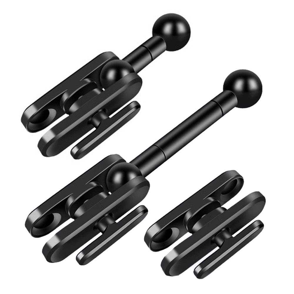 Aluminum Alloy 17mm Ball Mount Extension Arm with 17mm Double Ball ...