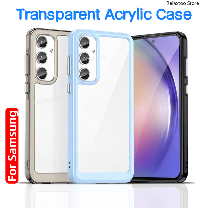 SamsungS24FE Airbag Clear Casing For Samsung Galaxy S24 S23 FE S24FE ...