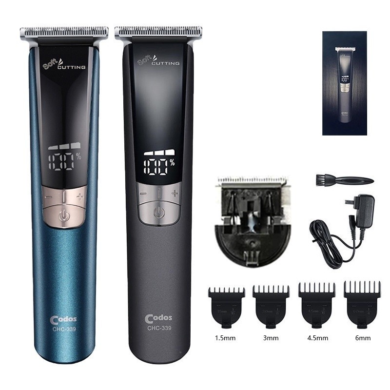 Codos CHC-339 Professional Oil Head Hair Men's Trimmer Machine LCD ...