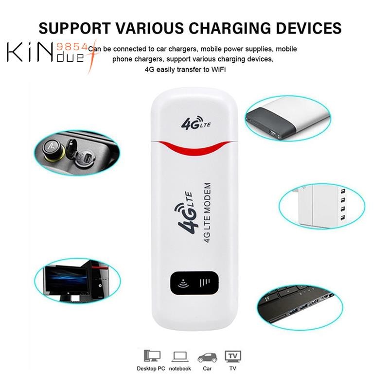 150Mbps 4G LTE USB Wifi Router Car Portable Mobile Wifi 4G USB Dongle ...