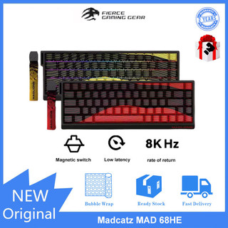 Madcatz MAD 68 HE Wired e-sports magnetic axis hot swappable mechanical ...