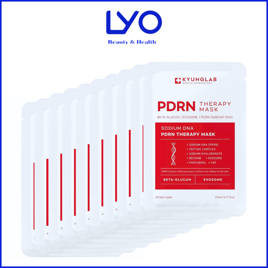 Combo of 10 Kyung Lab PDRN Therapy Mask Kyunglab Korean Multi-layer ...