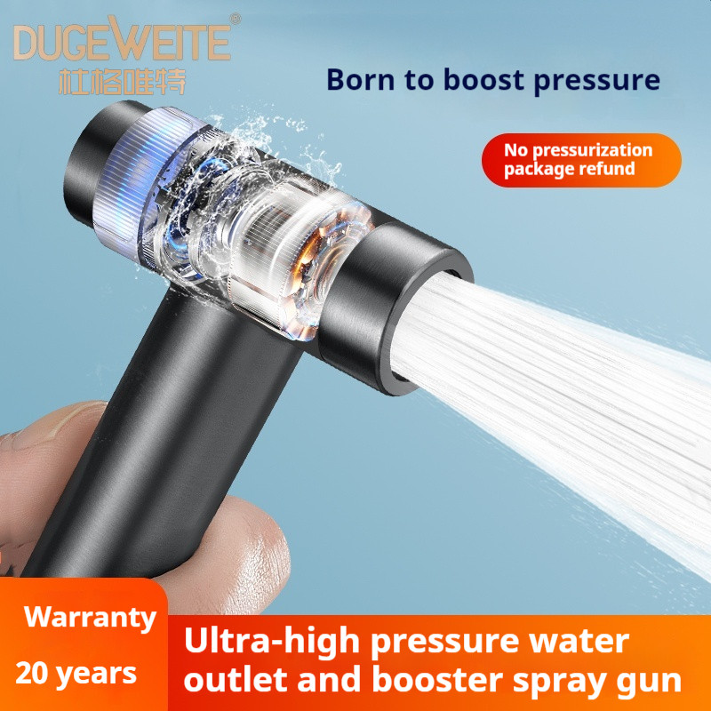 [Ready Stock] Turbocharged Shower Sprinkler Spray Gun Faucet Toilet ...