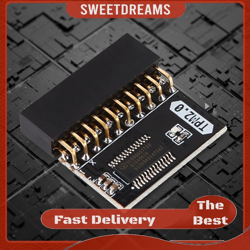 TPM 2.0 Encryption Security Module 20 Pin Motherboard Card 4 GB for ...