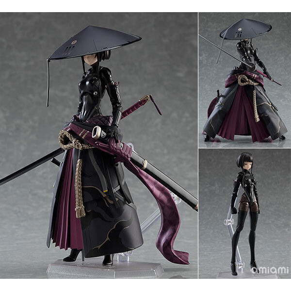 Figma #549 FALSLANDER Ronin Action Figure 15cm Samurai Girl Female ...