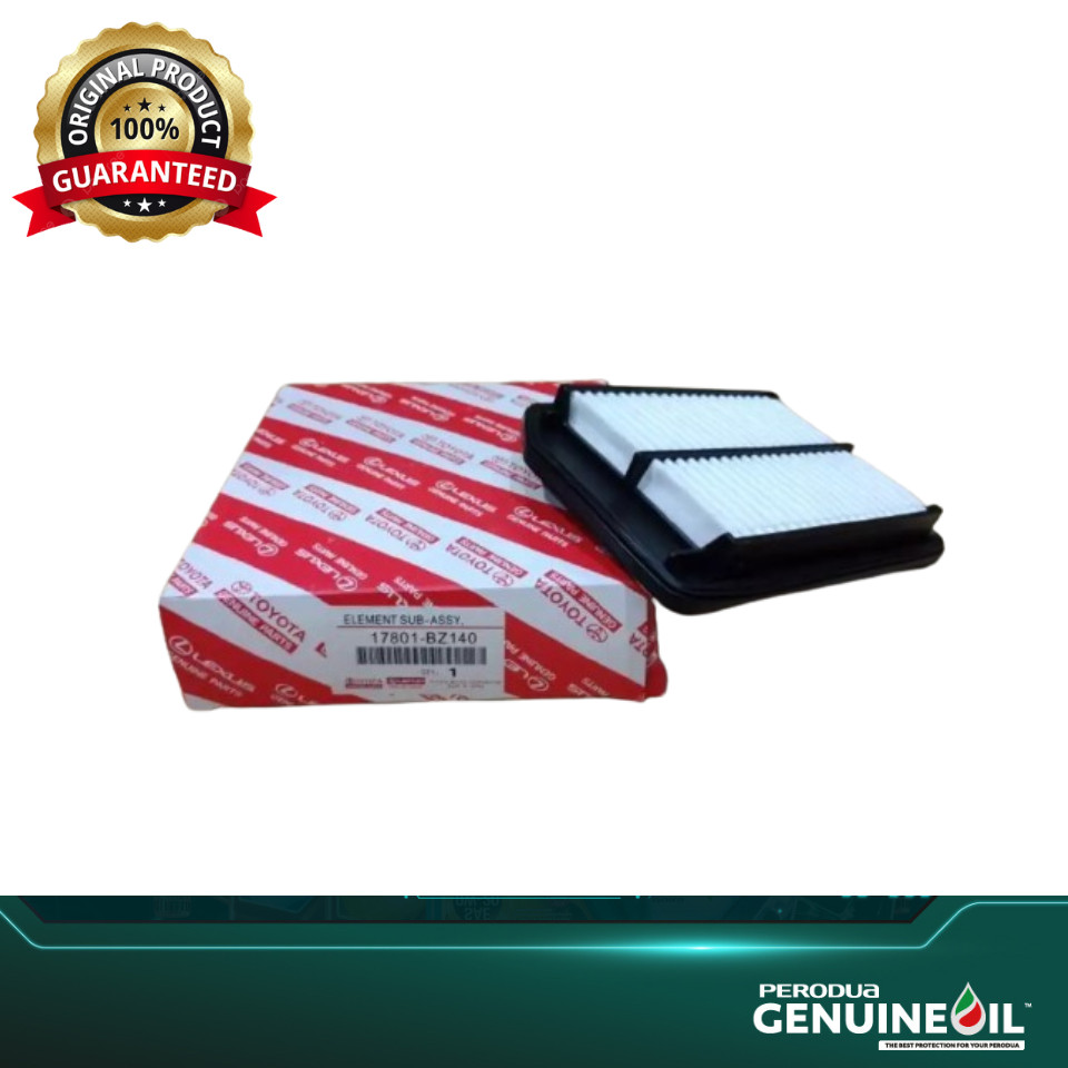 AIR FILTER PERODUA AXIA NEW MODEL BEZZA 1.0 [2017~2019] (17801-BZ140 ...