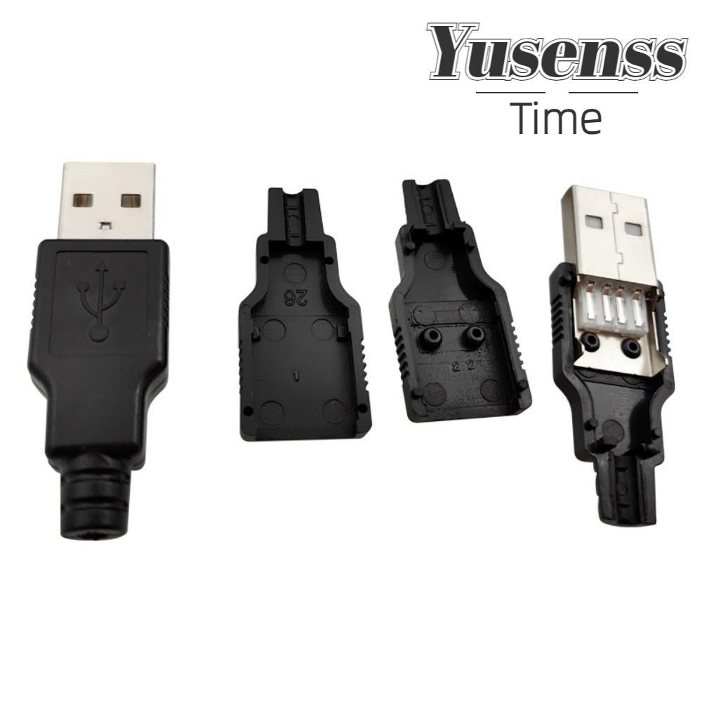 YUSENSS Type A USB Plug, With Plastic Male USB Socket, USB Connector ...