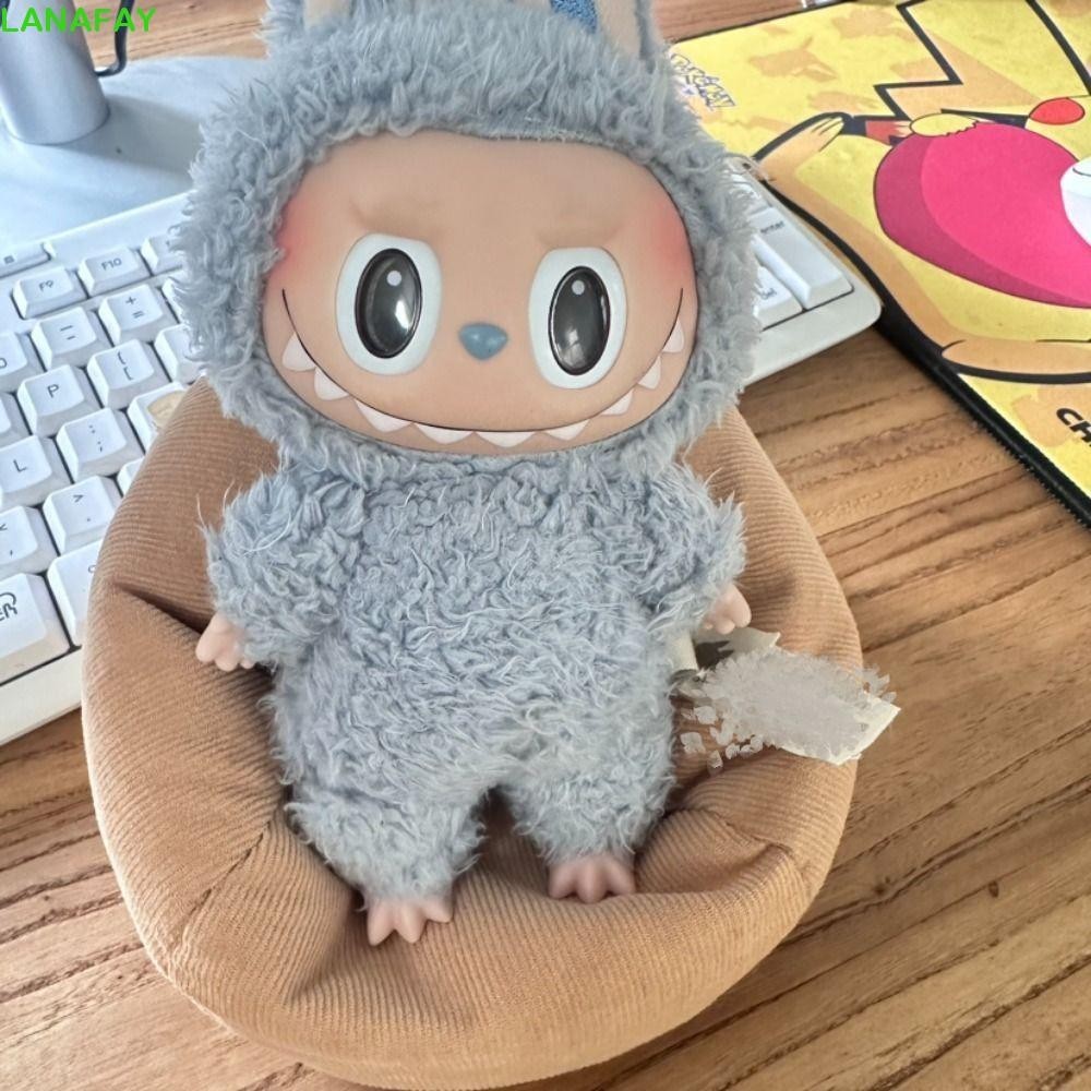 LANAFAY Labubu Sofa Accessories, Lazy Sofa Bean Bag Labubu Doll Toy ...