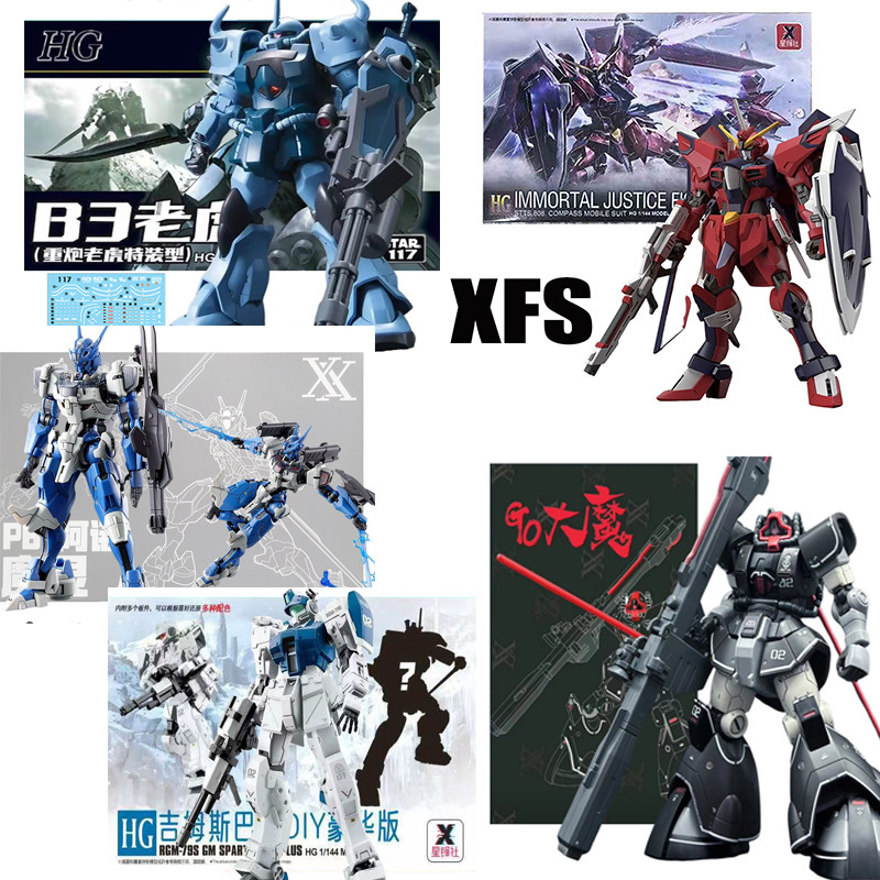 Gundam Immortal Justice Hg 1/144 Rising Freedom Gundam GM Anavata Dom ...