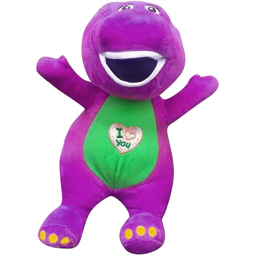 Barney Toys Singing Friend Barney Stuffed Animals Dinosaur Barney ...