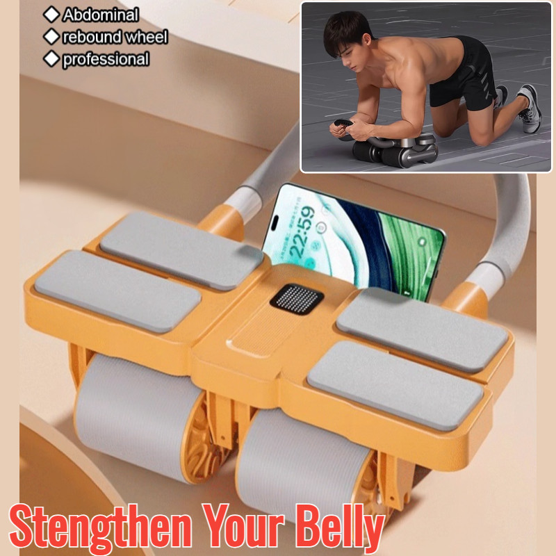 【Slim Waist/ Tummy Exercise】Four Rounds of Automatic Rebound Tummy Tuck ...