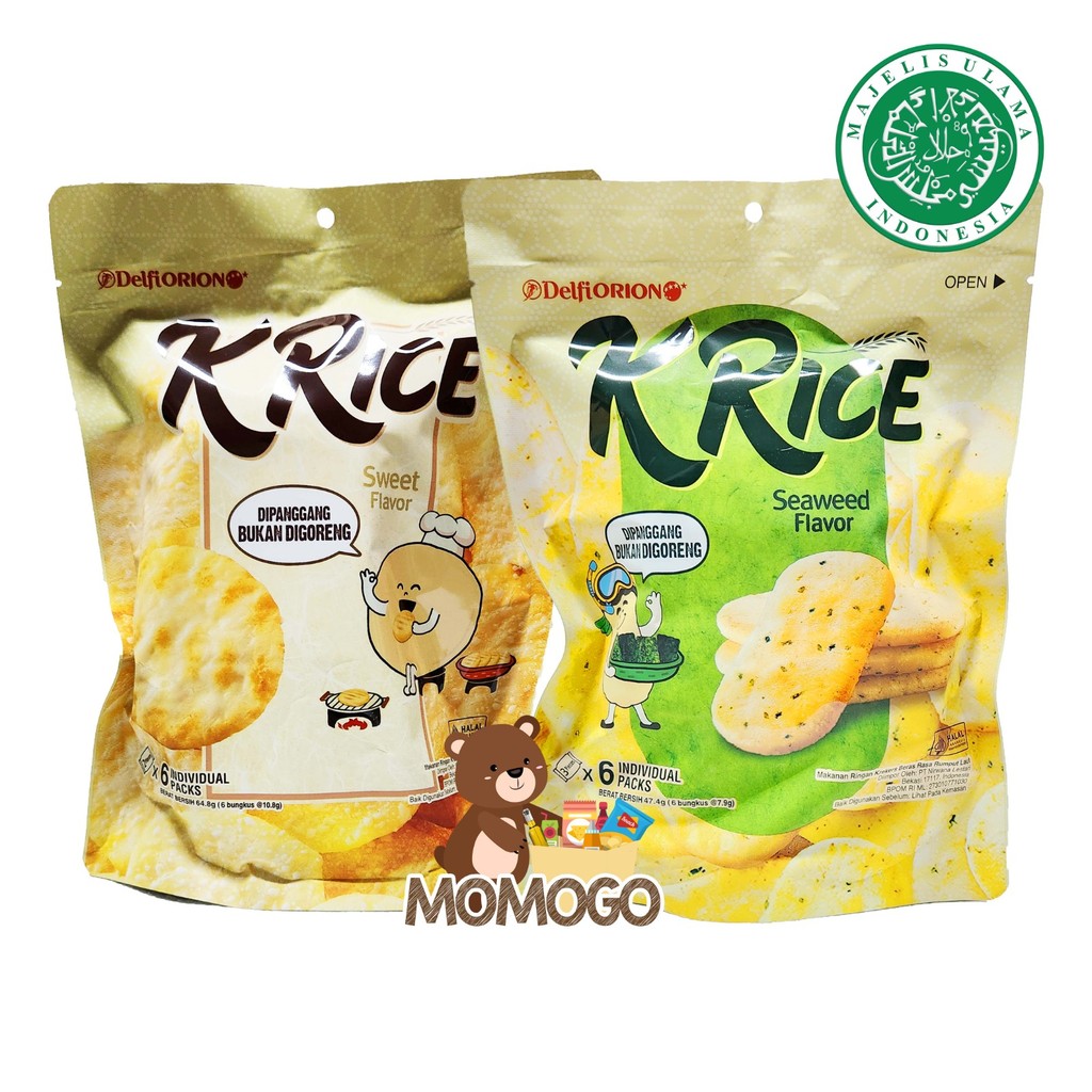 DELFI ORION KRICE SWEET FLAVOR/SEAWED FLAVOR [POUCH] | Shopee Singapore