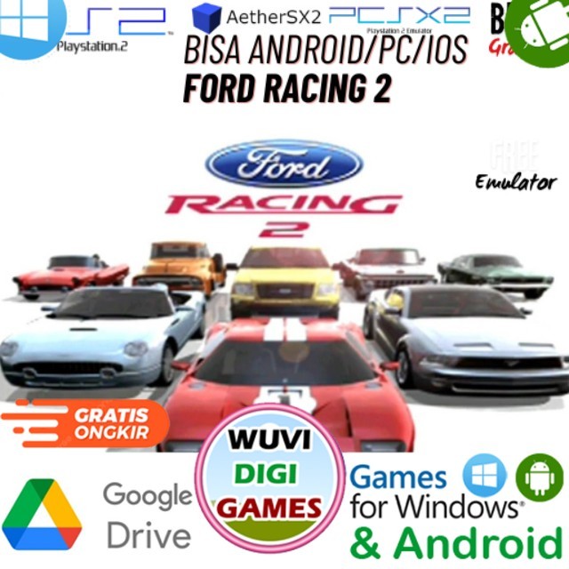 Selling PS 2 Ford Racing 2 Games | Can be used on PC / Android / IOS ...