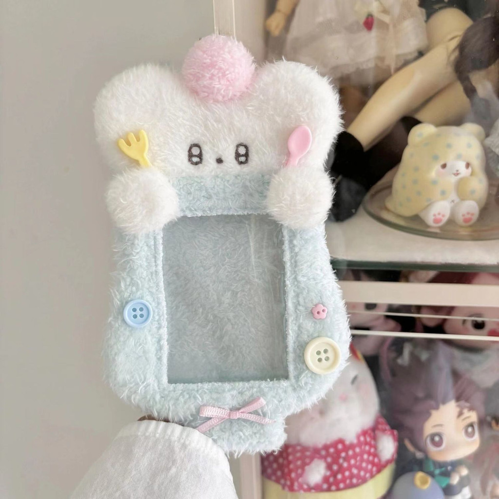 Plush Photo Card Holder Kawaii Photocard Holder Photo Frame Kpop Idol ...