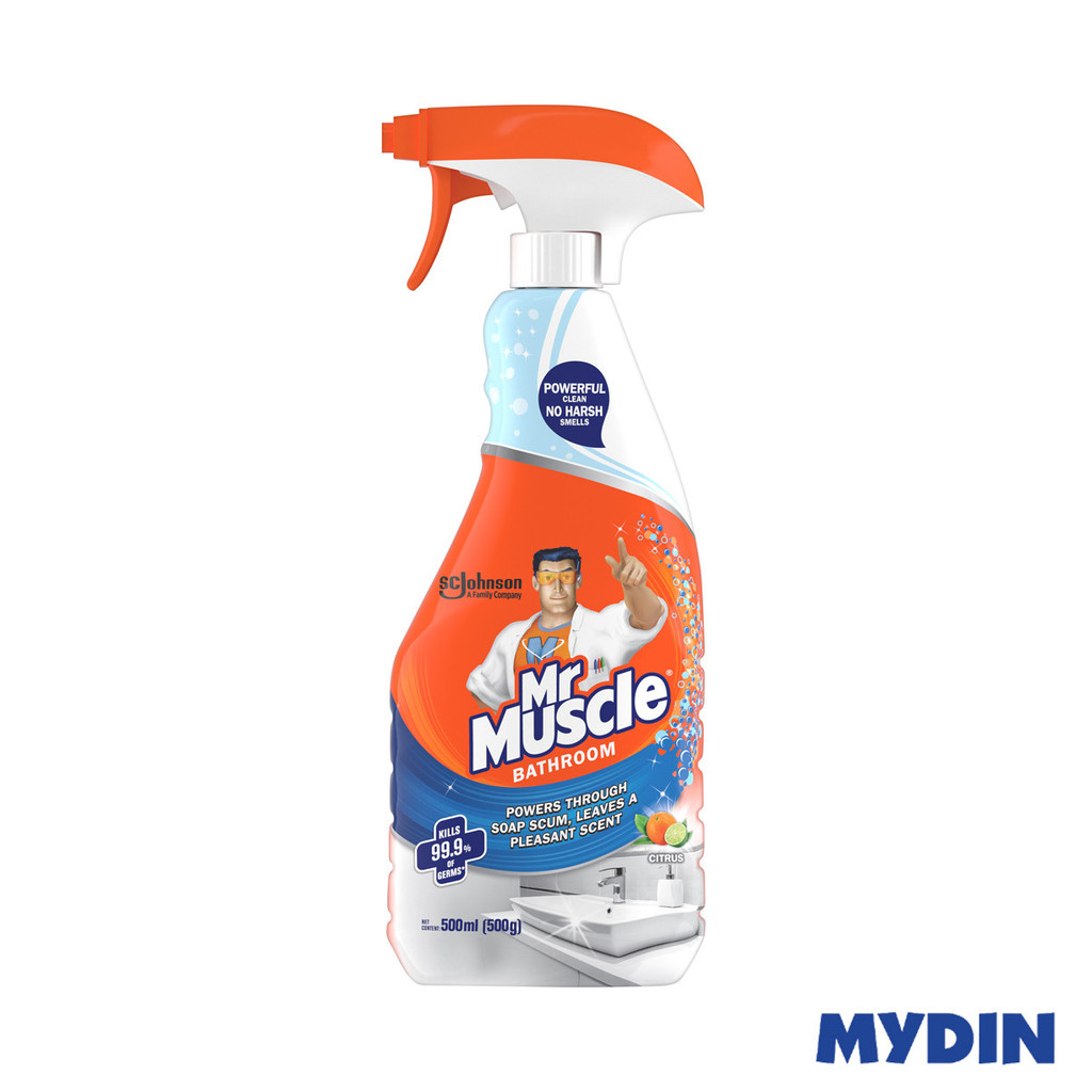 Mr Muscle Bathroom Cleaner (500ml) | Shopee Singapore