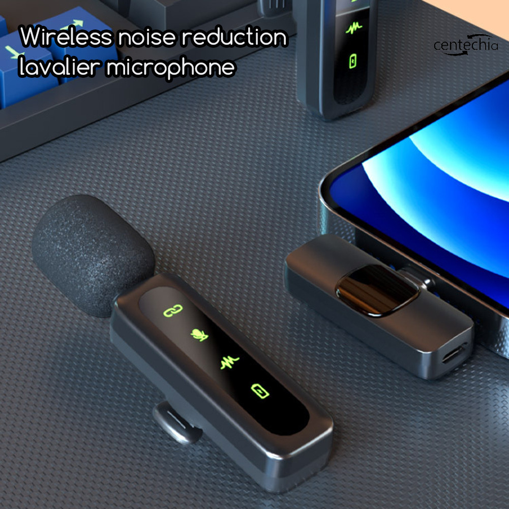 Dual Wireless Microphone System For Live Streaming Wide Compatibility ...