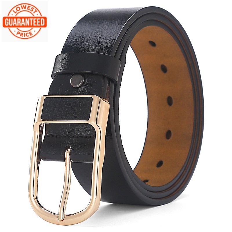 [RSQ] [Super Long Belt] Men's Belt Pin Buckle Youth Casual Pure Cowhide ...
