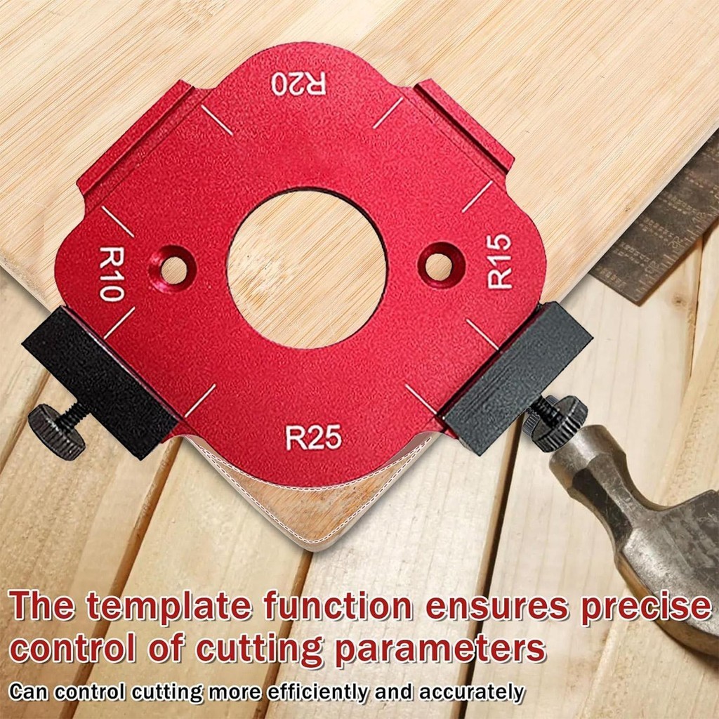 Router Corner Radius Template Lightweight Fillet Positioning Mold ...