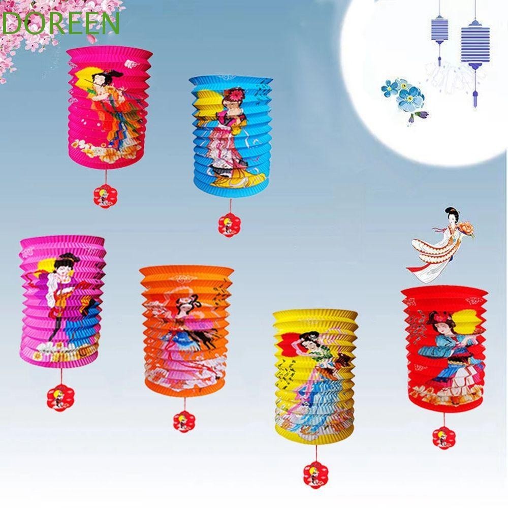 DOREEN Paper Lanterns Foldable Reuseable Wedding Ornament Walking ...