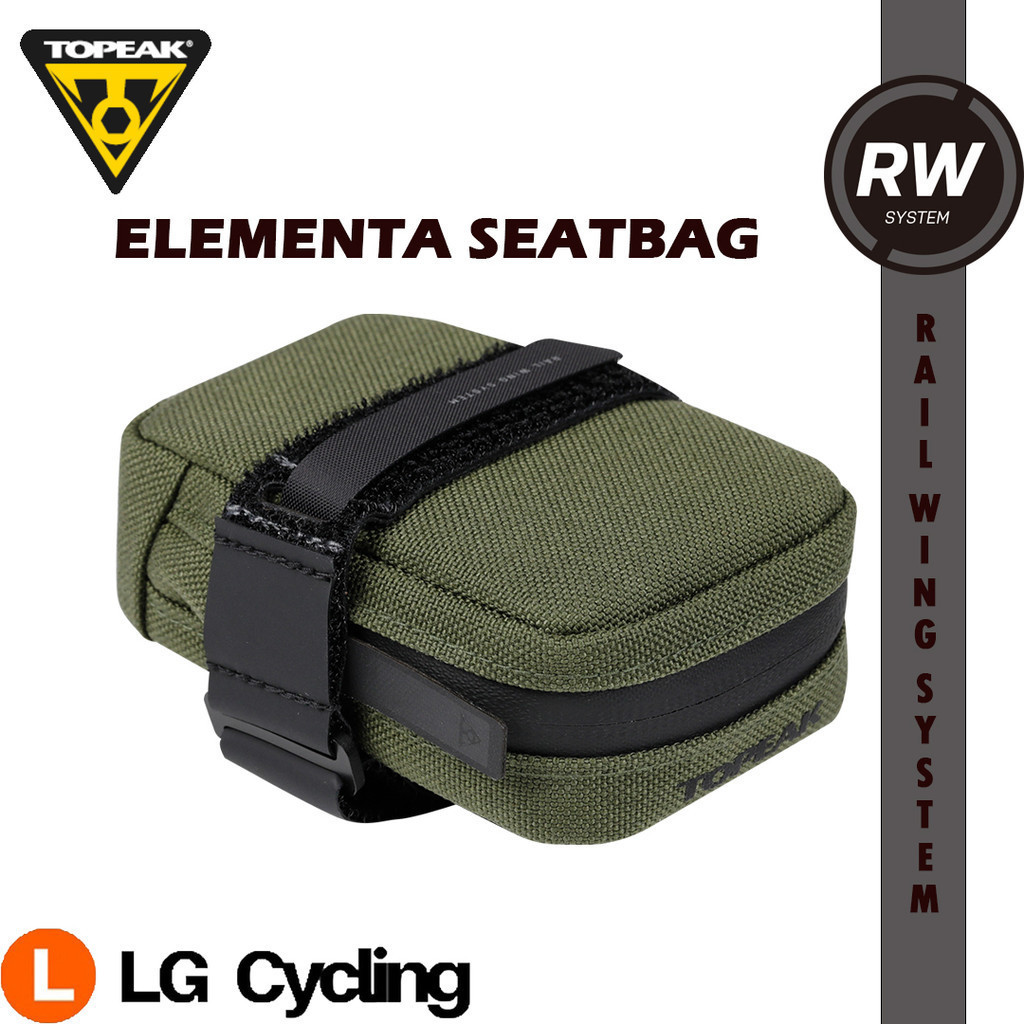 Topeak Elementa Seatbag Cycling Saddle Seat Bag Bike | Shopee Singapore