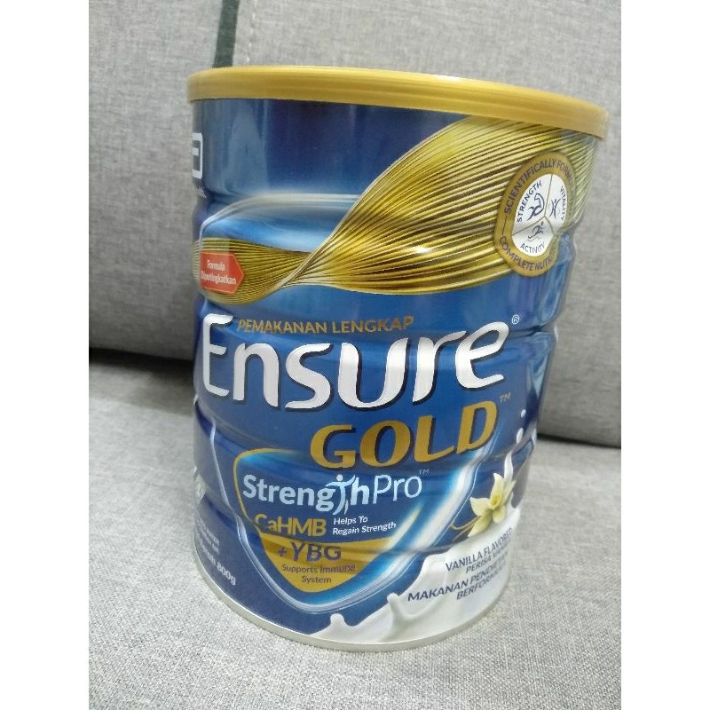 Abbott Ensure Gold Vanilla 800g Expiry 2025 Oct | Shopee Singapore
