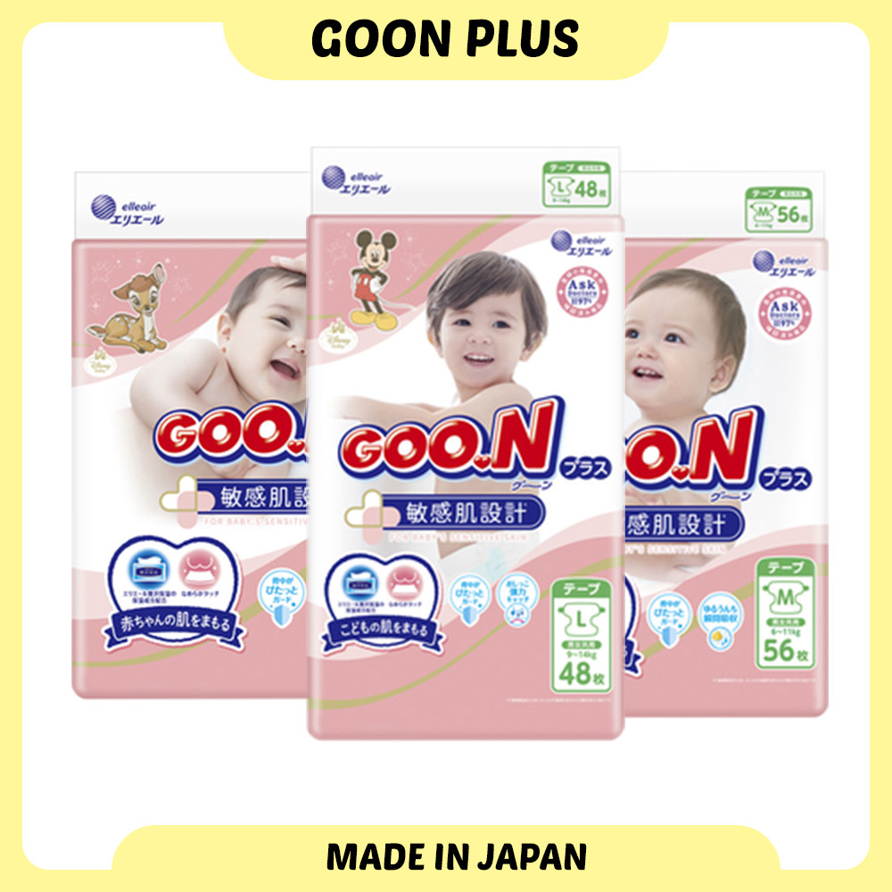 GOON Plus for Sensitive Skin Design, All Sizes, Direct from Japan ...