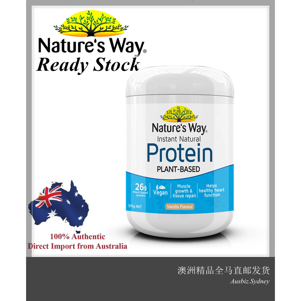 [Ready Stock EXP: 03/2026] Nature's Way Instant Natural Protein Powder ...