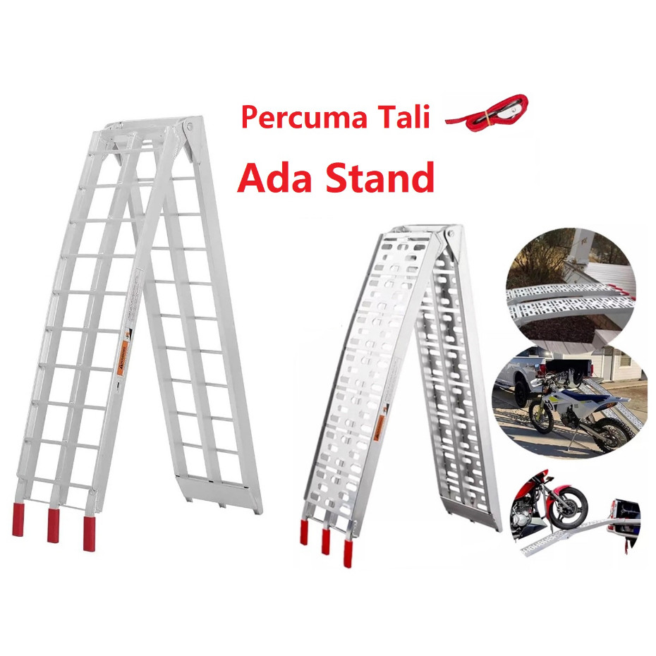 LADDER BIKE MOTORCYCLE TANGGA MOTOR 4x4 HILUX FORK RANGER NAVARA ...