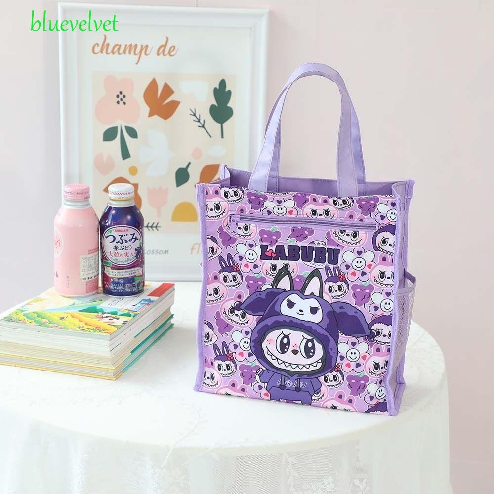BLUEVELVET Labubu Time Shoulder Bag, Oxford Cloth Cartoon Cartoon ...