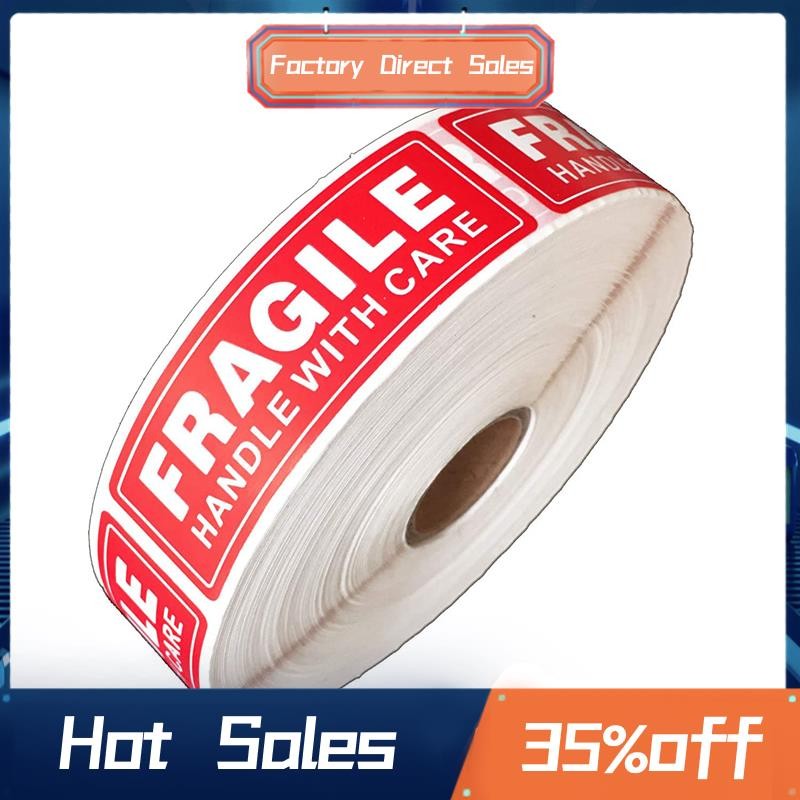 1 Roll/500Pcs Fragile Stickers - Fragile Handle with Care Labels - for ...